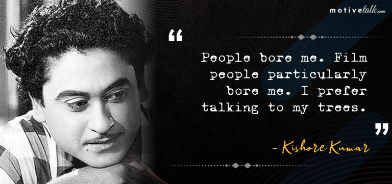 23 Soulful Kishore Kumar Quotes - Teach You Meaning of Life